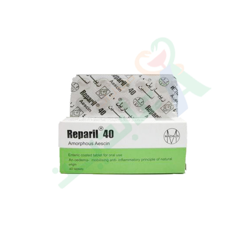 REPARIL 40 MG 40 TABLET | Abdin Pharmacies