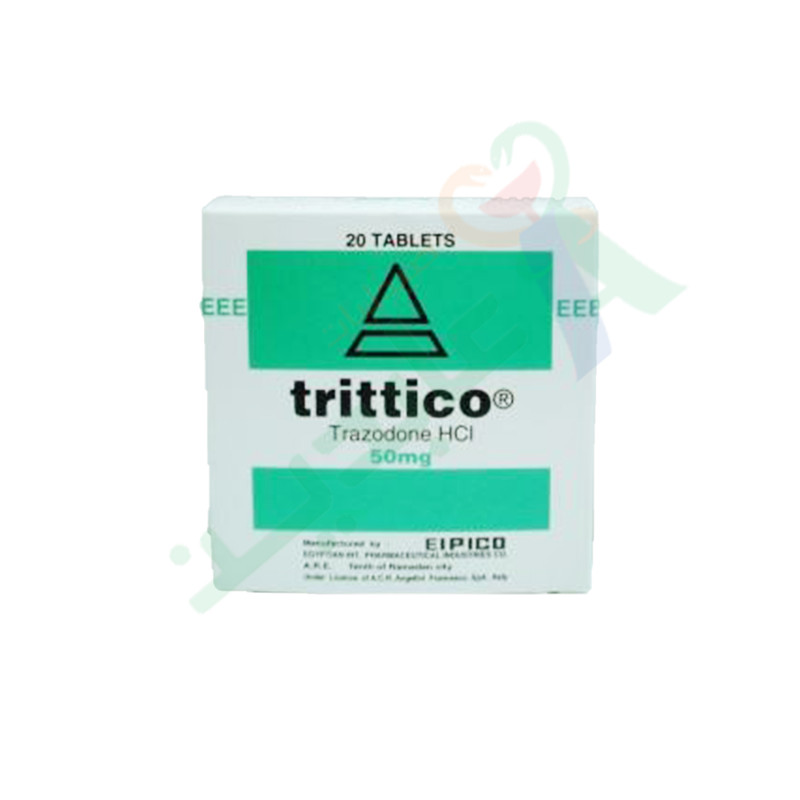 TRITTICO 50 MG 20 TABLET | Abdin Pharmacies